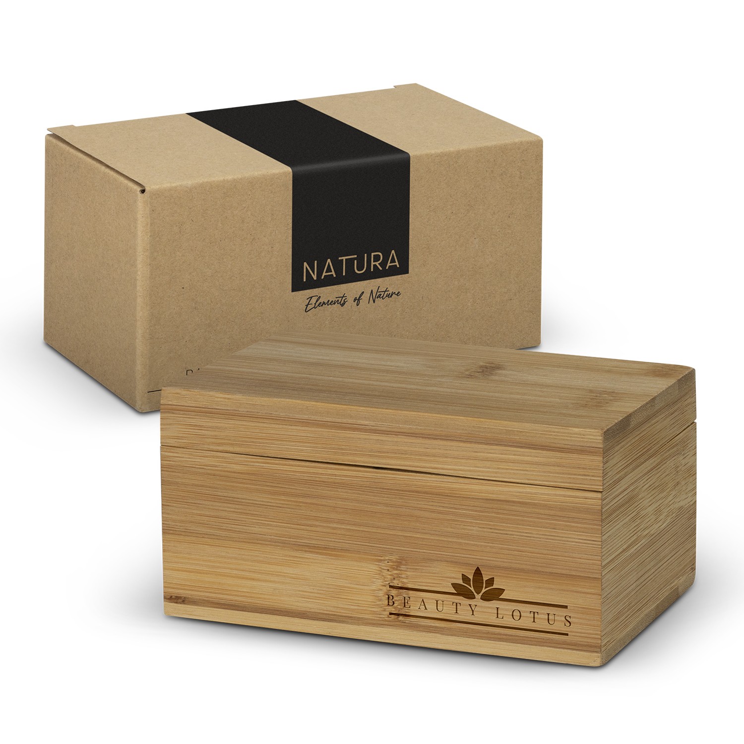 122277 - NATURA Bamboo Tea Box | Event Elves